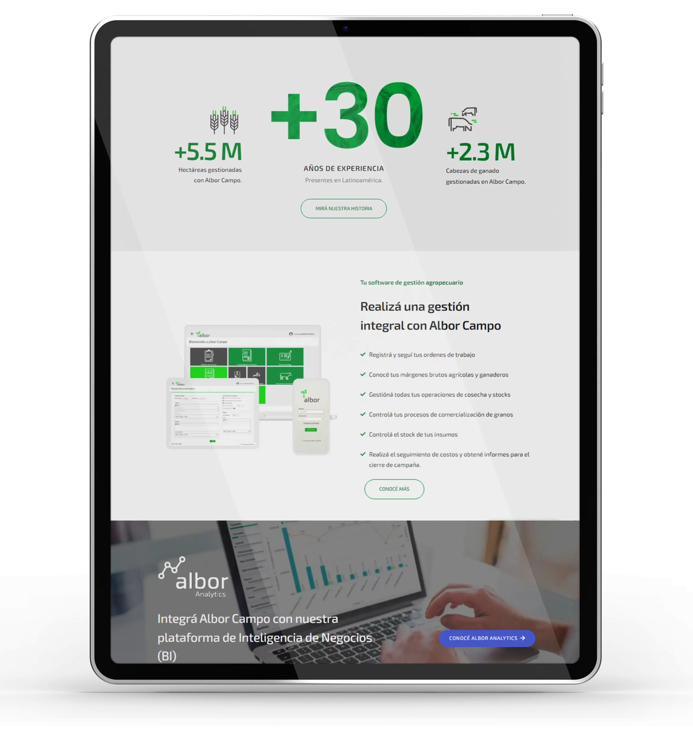 Albor Agro OK - Pymediar | Agencia Especializada en Comunicación Digital