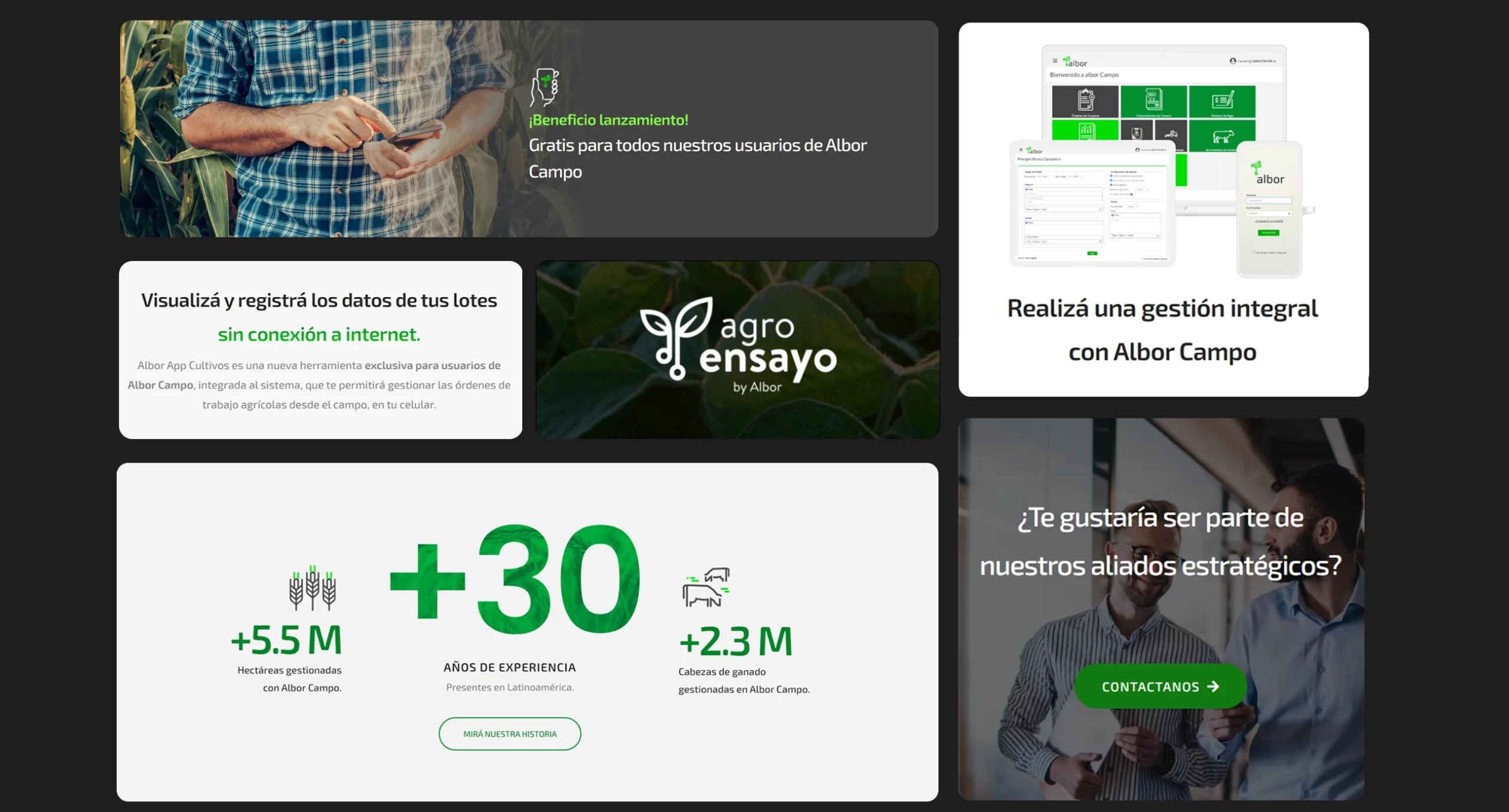 Albor Agro OK - Pymediar | Agencia Especializada en Comunicación Digital